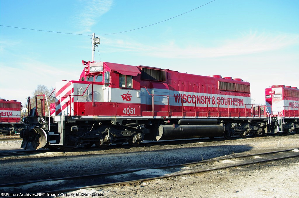 WSOR SD40-2 4051